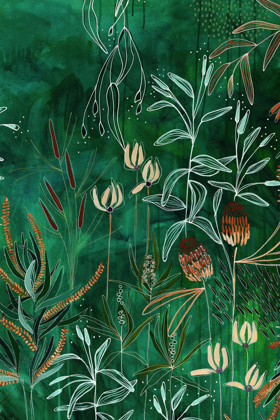 Myrtle | Botanical Art Print | Australian Native Flora – Steph Brooke ...